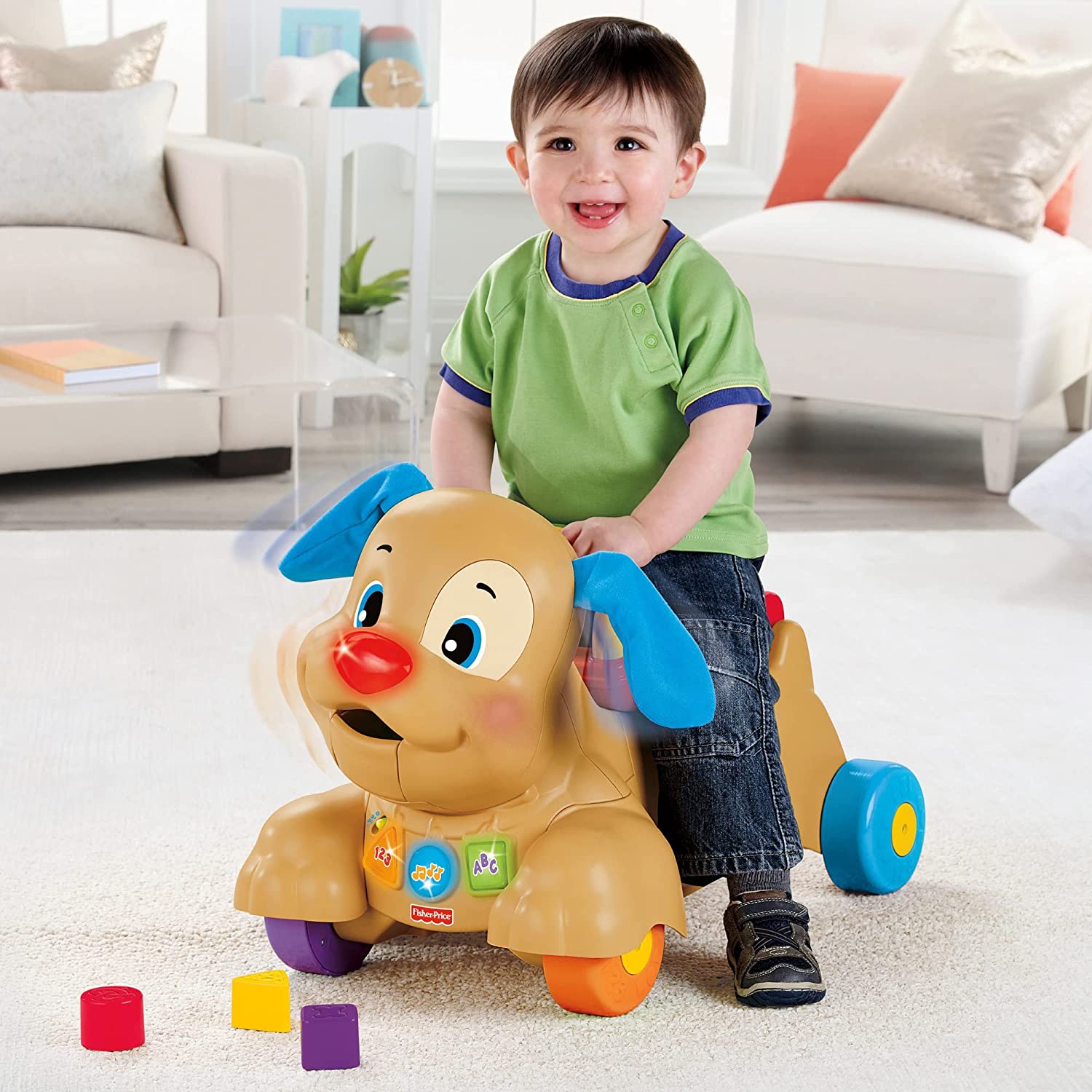 Fisher-Price Laugh & Learn Stride-to-Ride Puppy