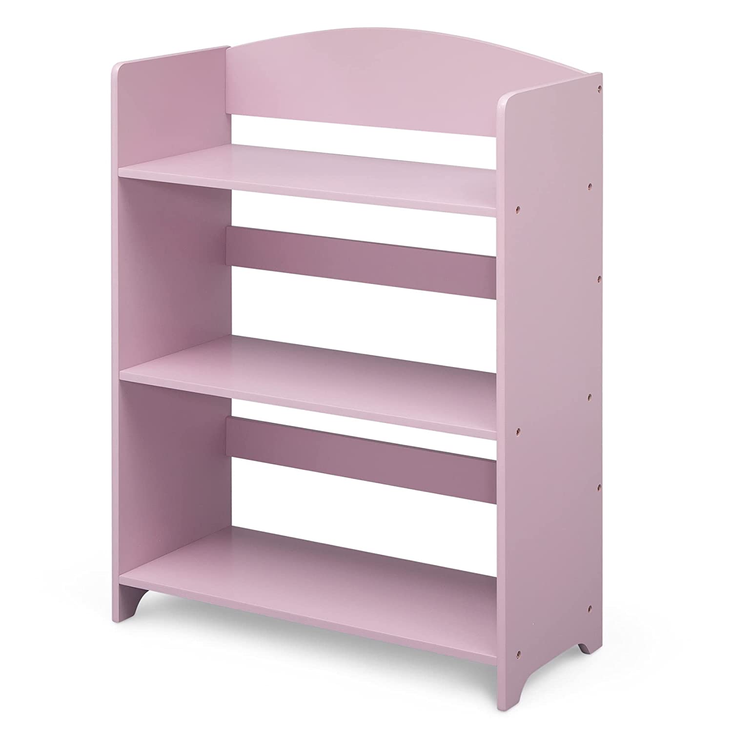 Delta Children MySize Bookshelf, Blush Pink