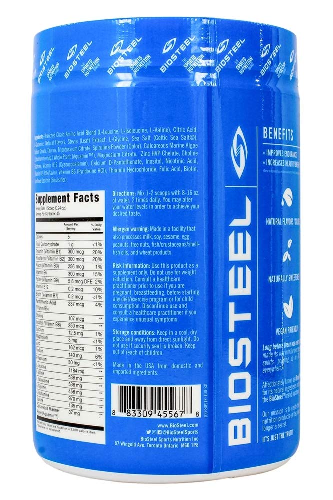 BioSteel Sports Hydration Mix - Blue Raspberry