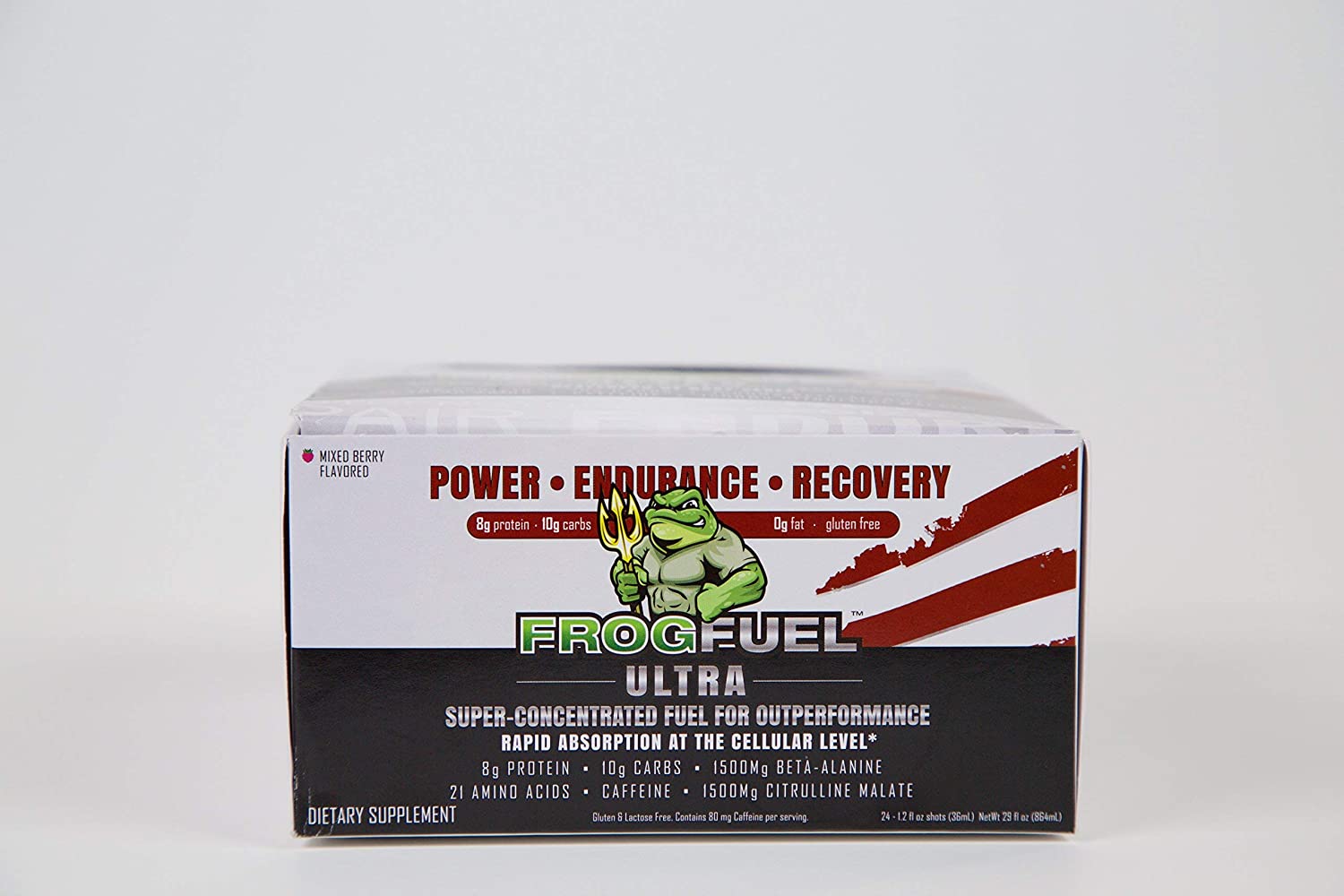 Frog Fuel Ultra Energy Liquid Protein Shot with Carbohydrates and ...