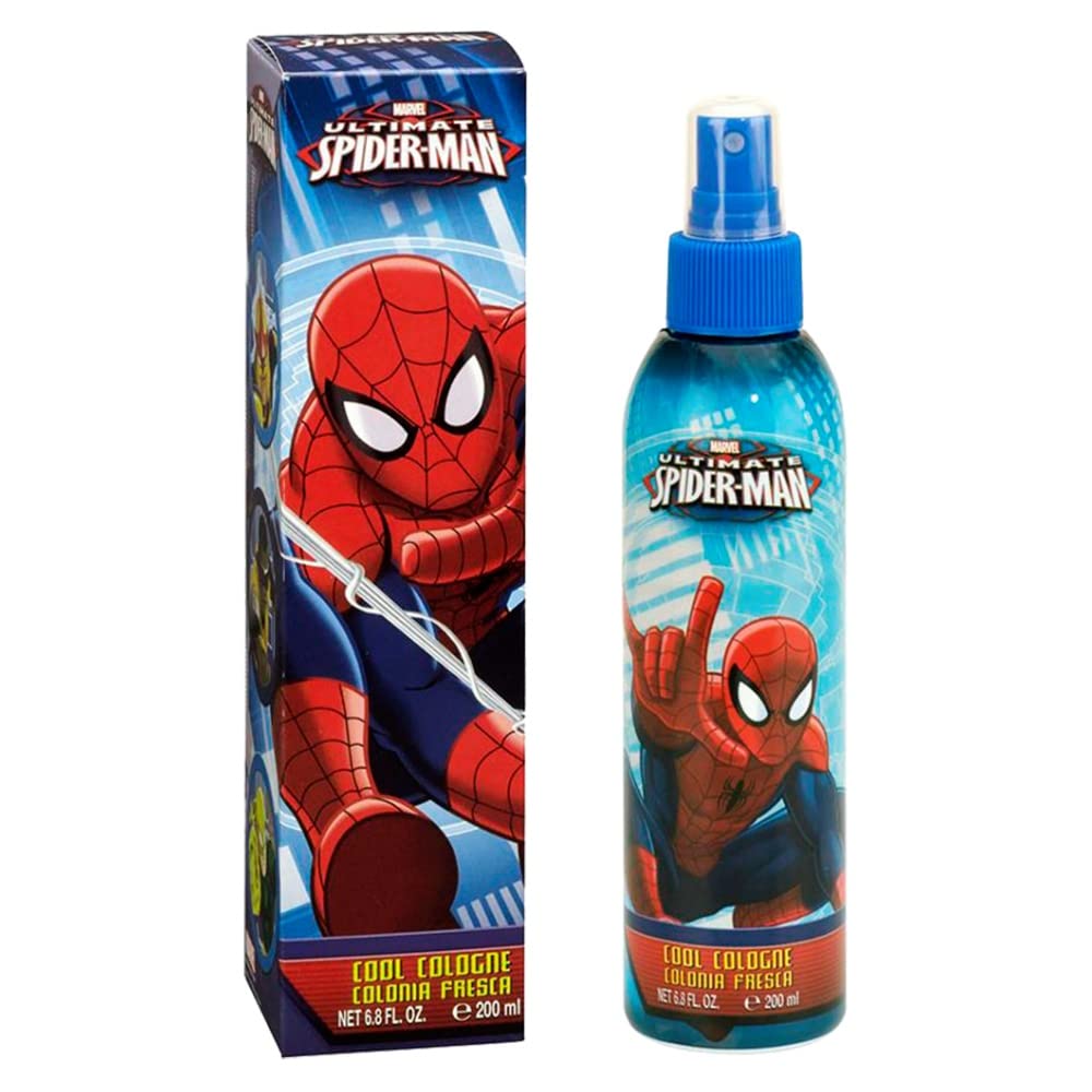 Marvel Spider-Man, Cool Cologne For Kids, Red/White/Blue/Black, 6.8 Fl Oz