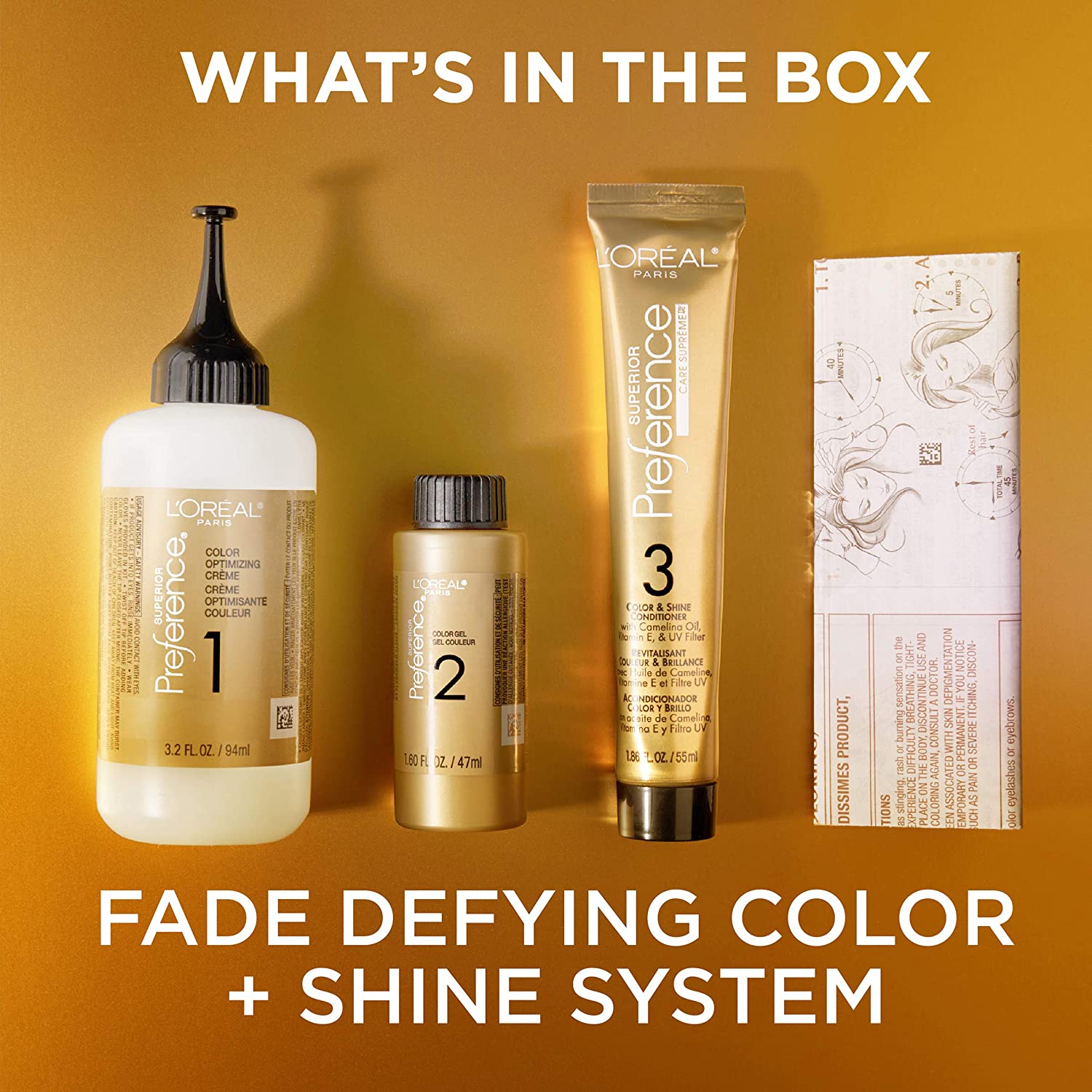 L"Oreal Paris Superior Preference Fade-Defying + Shine Permanent Hair ...