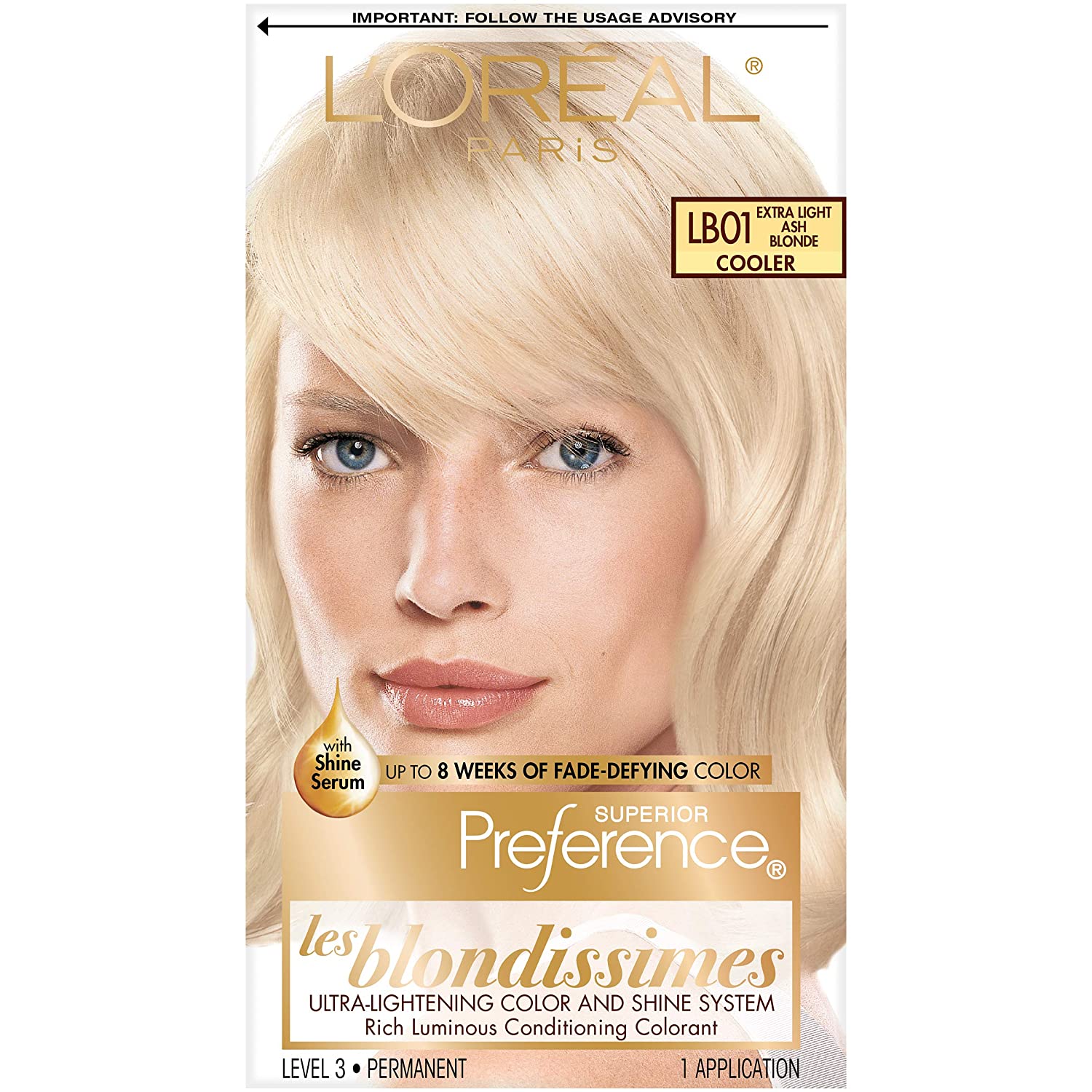 L"Oreal Paris Superior Preference Fade-Defying + Shine Permanent Hair ...