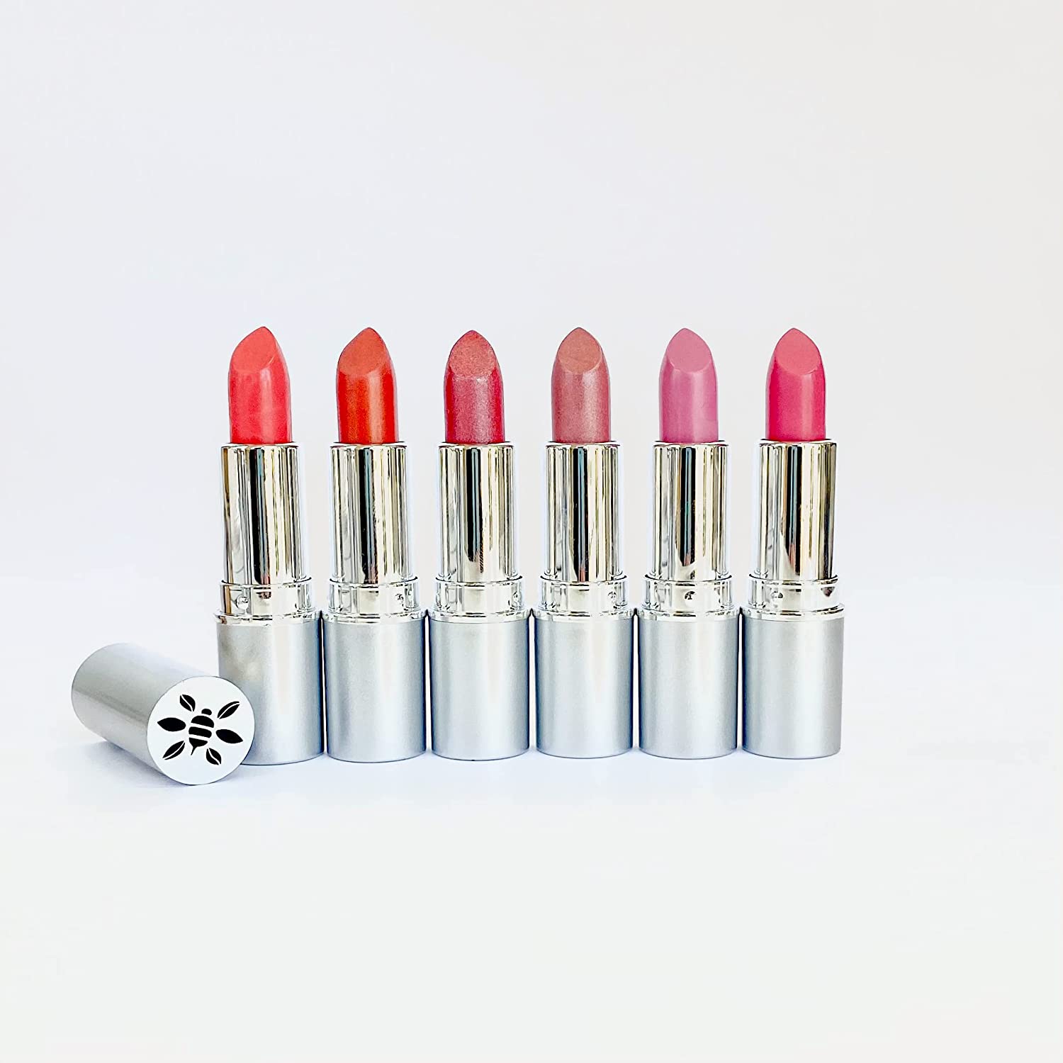 Honeybee Gardens Truly Natural Lipstick, Darla (rosy pink) | Vegan ...