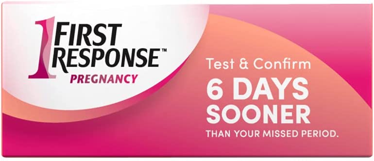 First Response Test & Confirm Pregnancy Test, 1 Line Test and 1 Digital ...