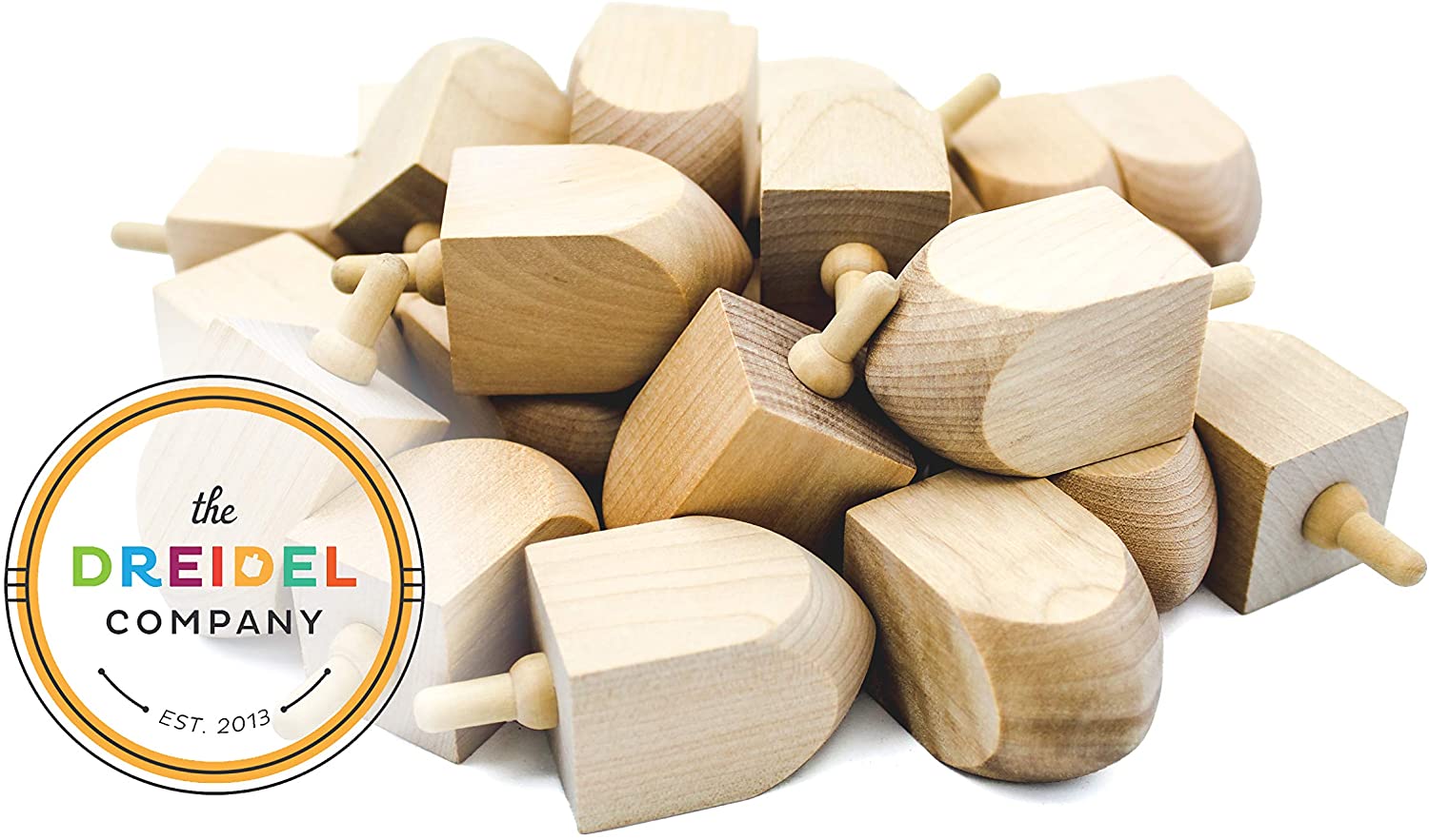 Hanukkah Wooden Dreidel, Design Your Own 3" Inch Wooden Chanukah ...