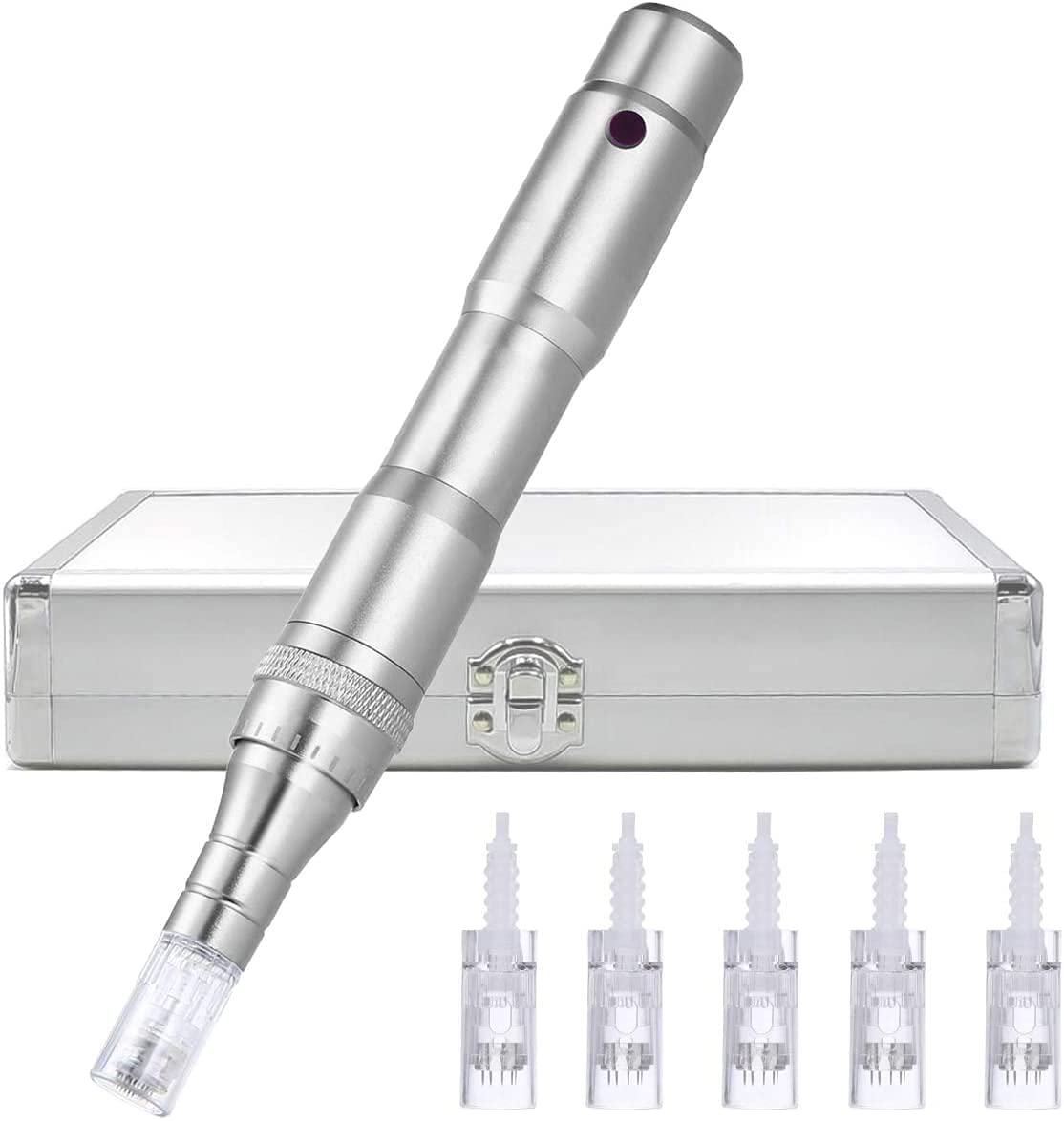 Angel Kiss A9 Microneedling Pen Kit - Derma Microneedle Pen - with 5 ...