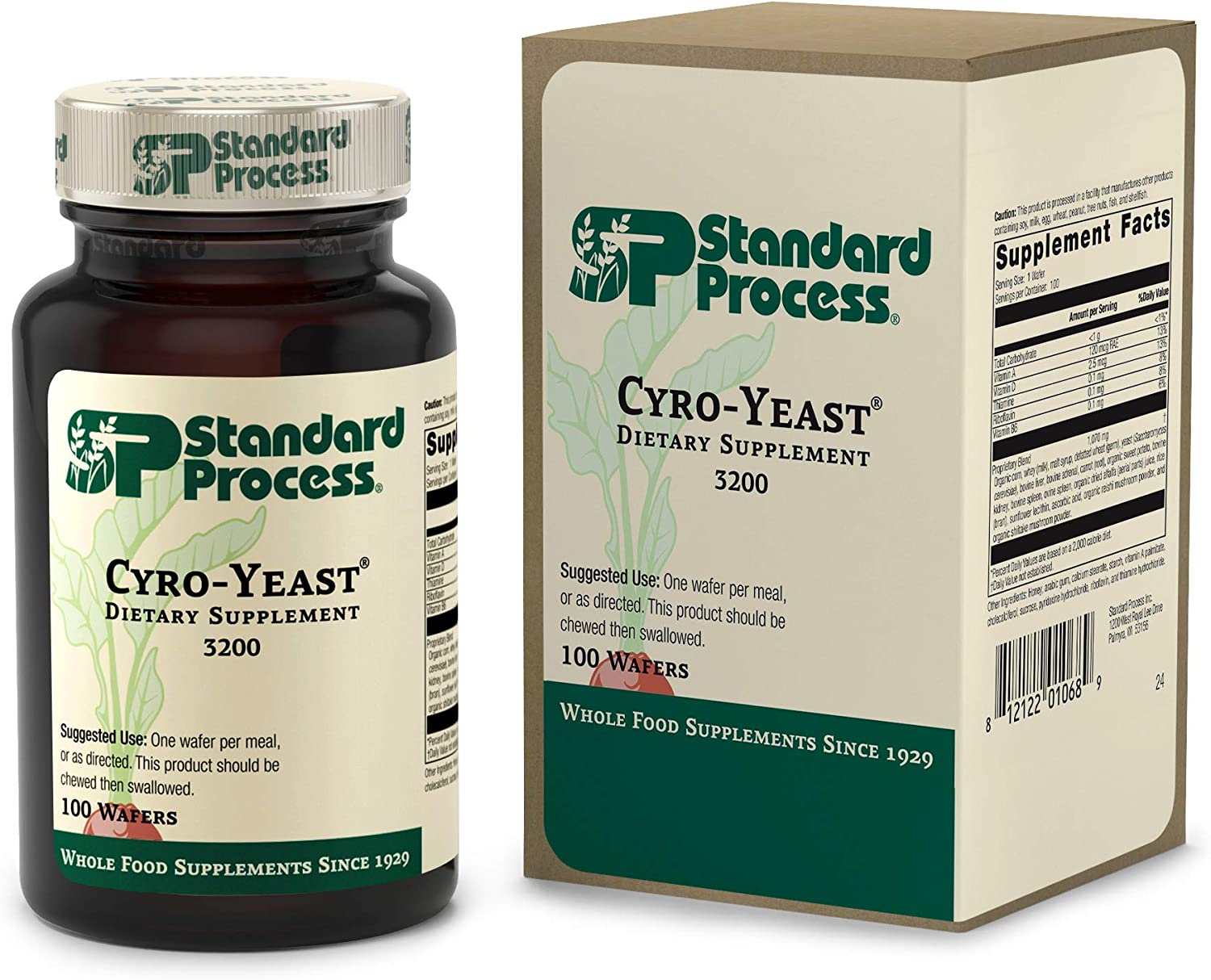 Standard Process Cyro-Yeast - Whole Food Wellbeing and Digestive Health ...