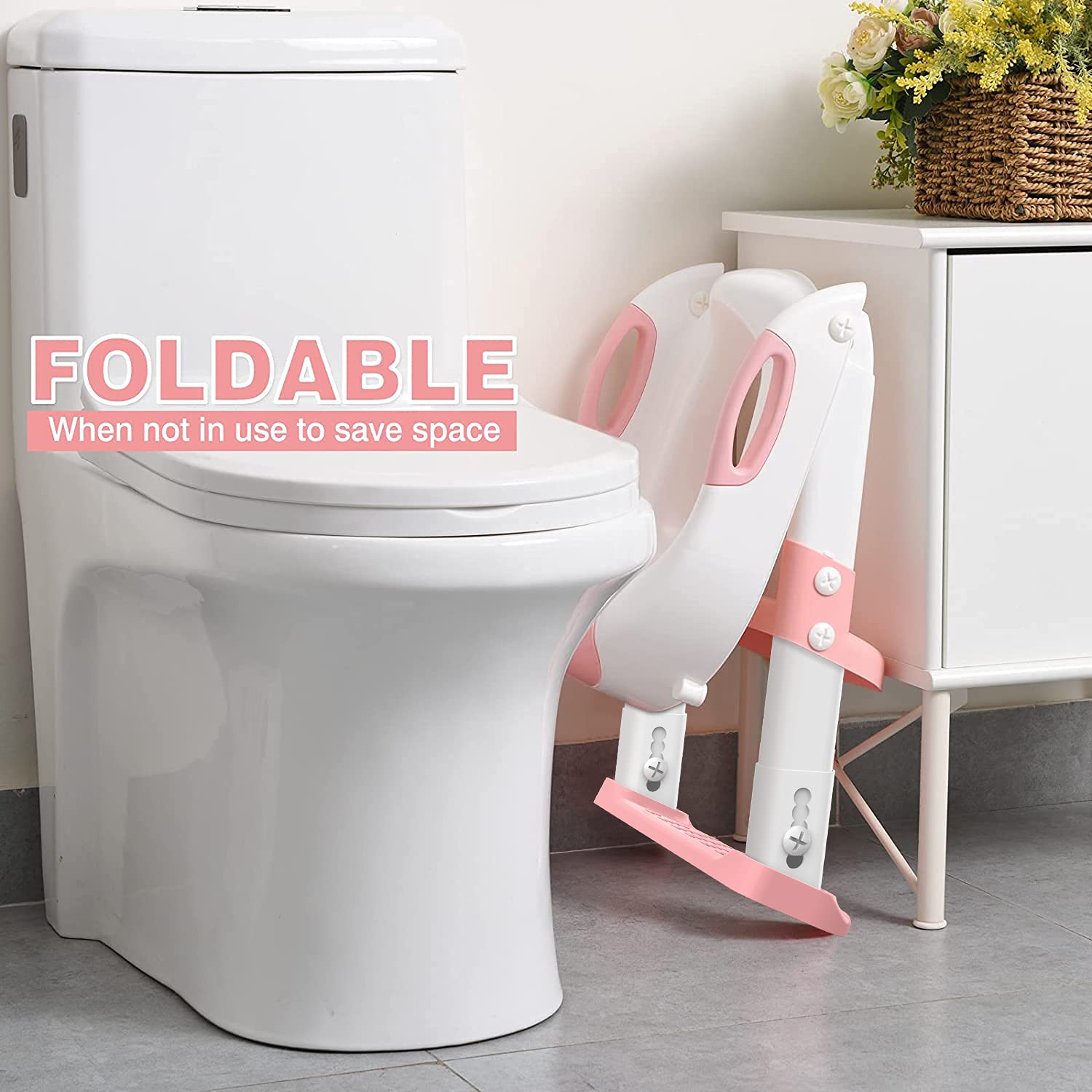 711TEK Potty Training Seat with Double Step Stool Ladder - 2022 ...