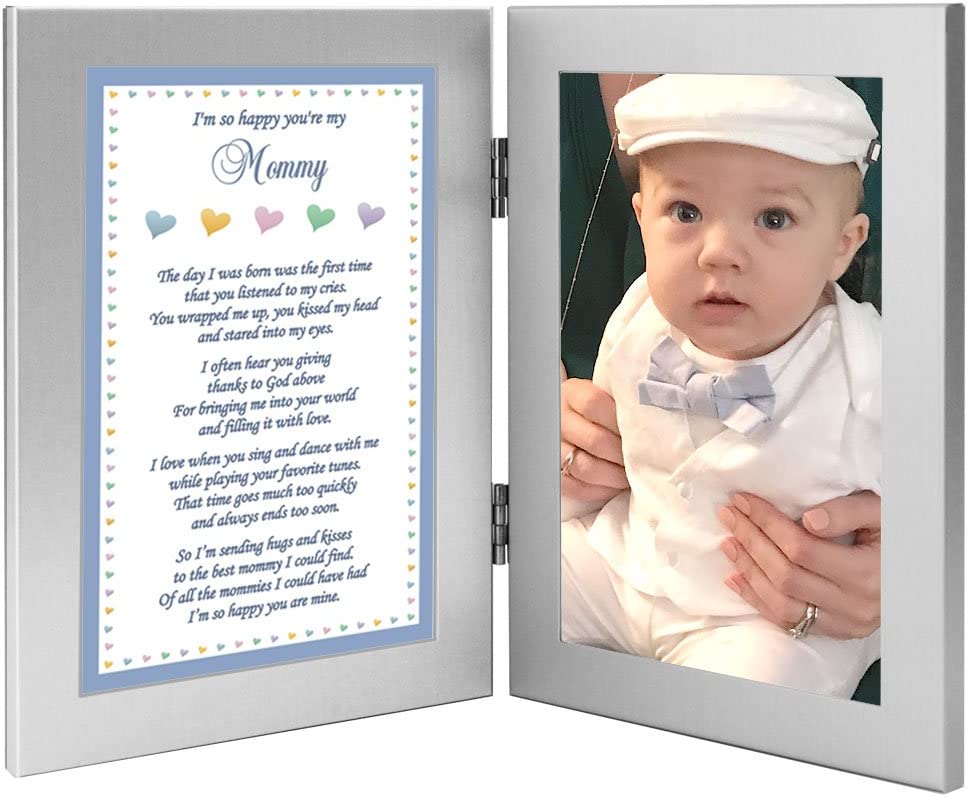 Baby Boy Frame for Mommy - Sweet Words to Mom from Son - Add Photo