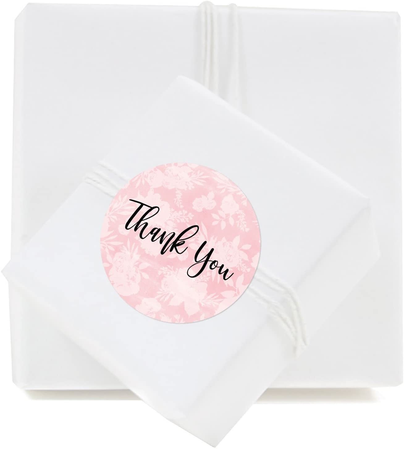 Andaz Press Stylish Bulk Thank You Round Circle Label Stickers, 2-inch ...