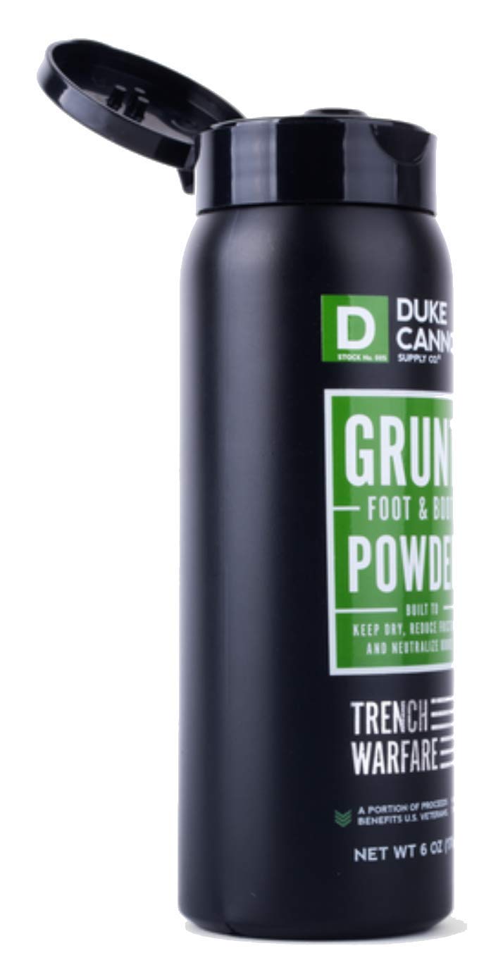 Duke Cannon Grunt Powder Boot/Foot Powder 6 oz. 1 pk