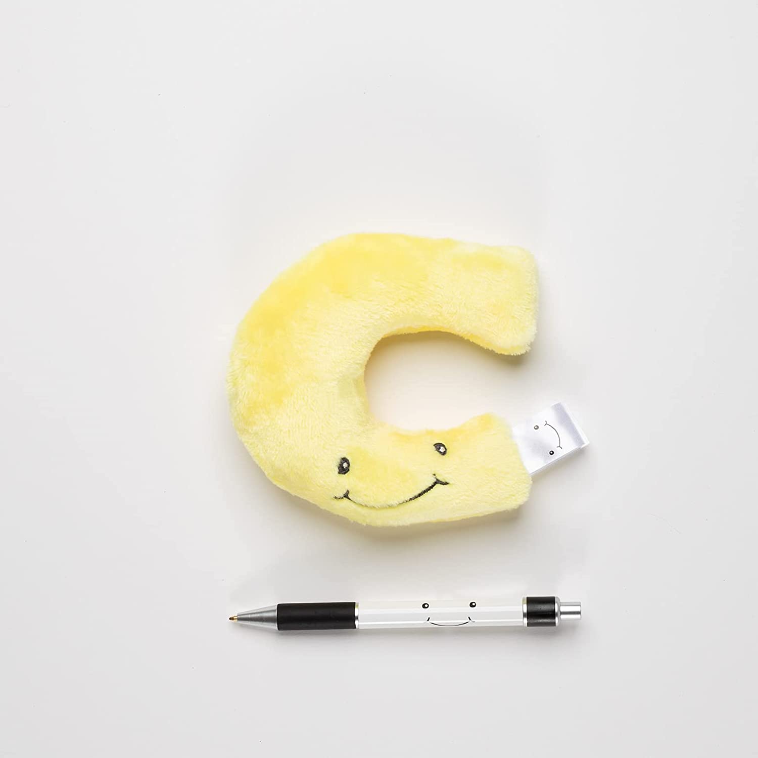 Alphapals Educational Plush Letter C - Lemon Yellow 4" Stuffed Alphabet ...