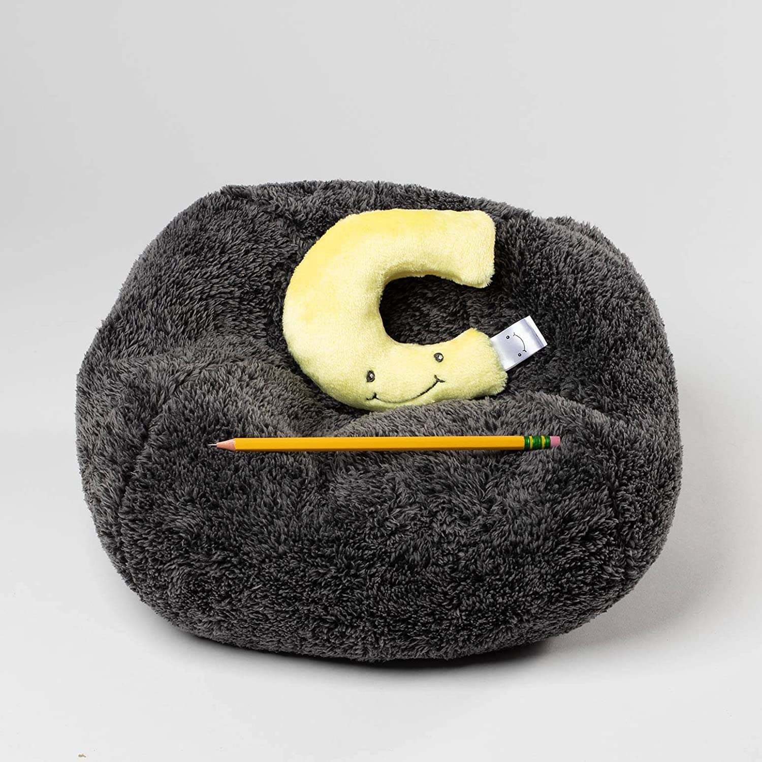 Alphapals Educational Plush Letter C - Lemon Yellow 4" Stuffed Alphabet ...