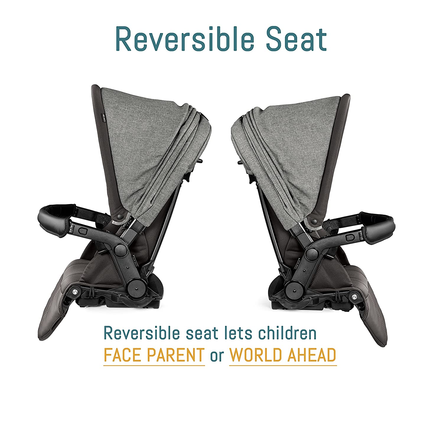 Peg Perego Pop-Up Seat for Team, Duette and Triplette Strollers ...