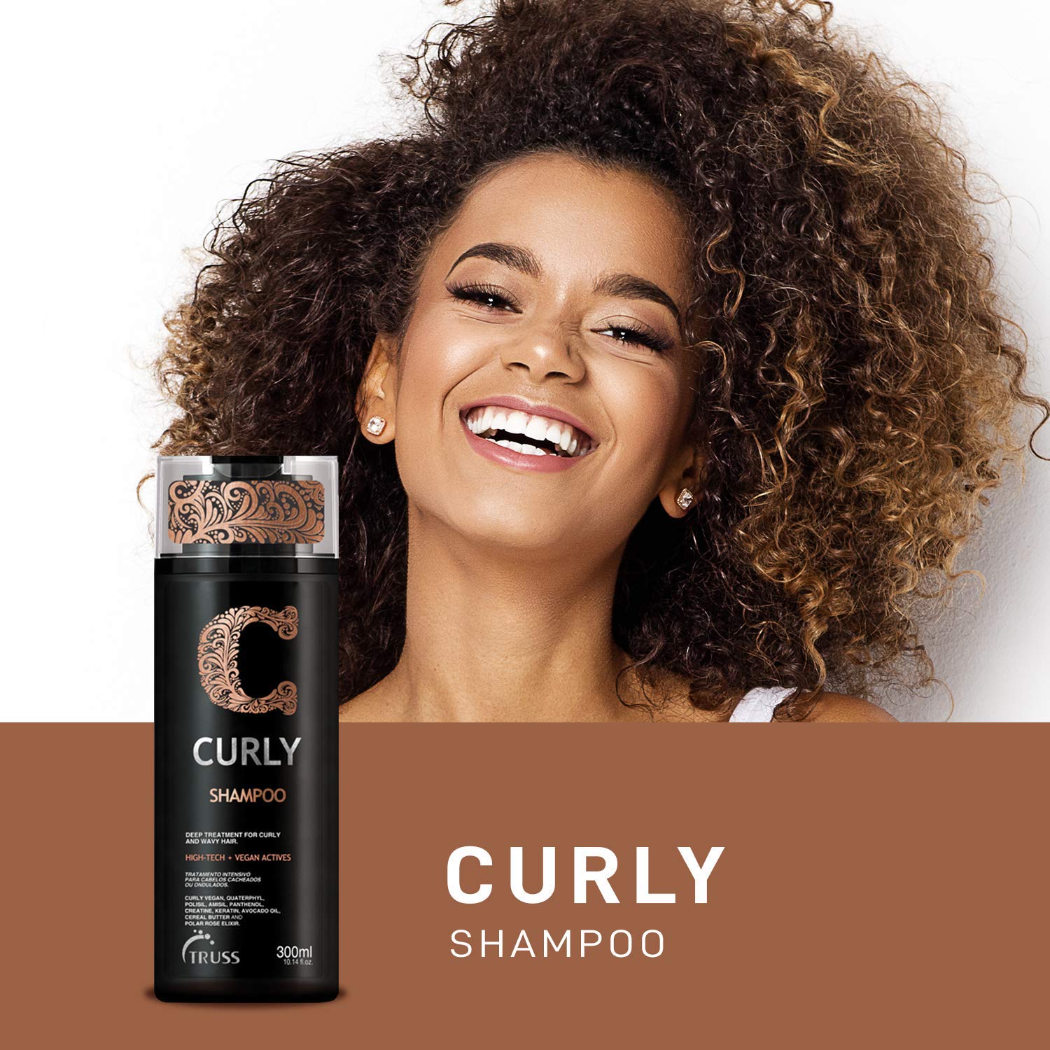 Truss Curly Shampoo Gentle Daily Cleansing