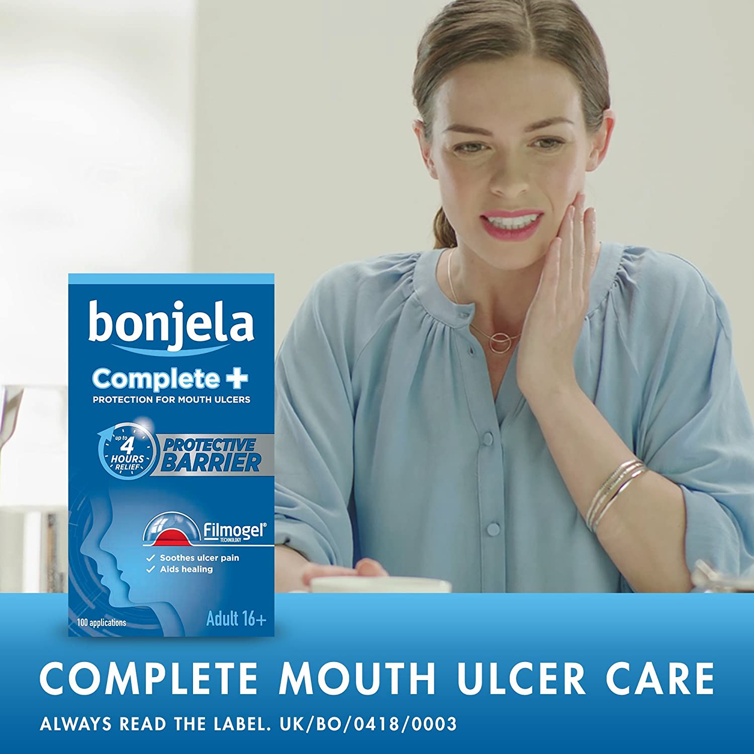 Bonjela Complete Plus 10ml - Complete Mouth Ulcer Care by reckitt benckiser
