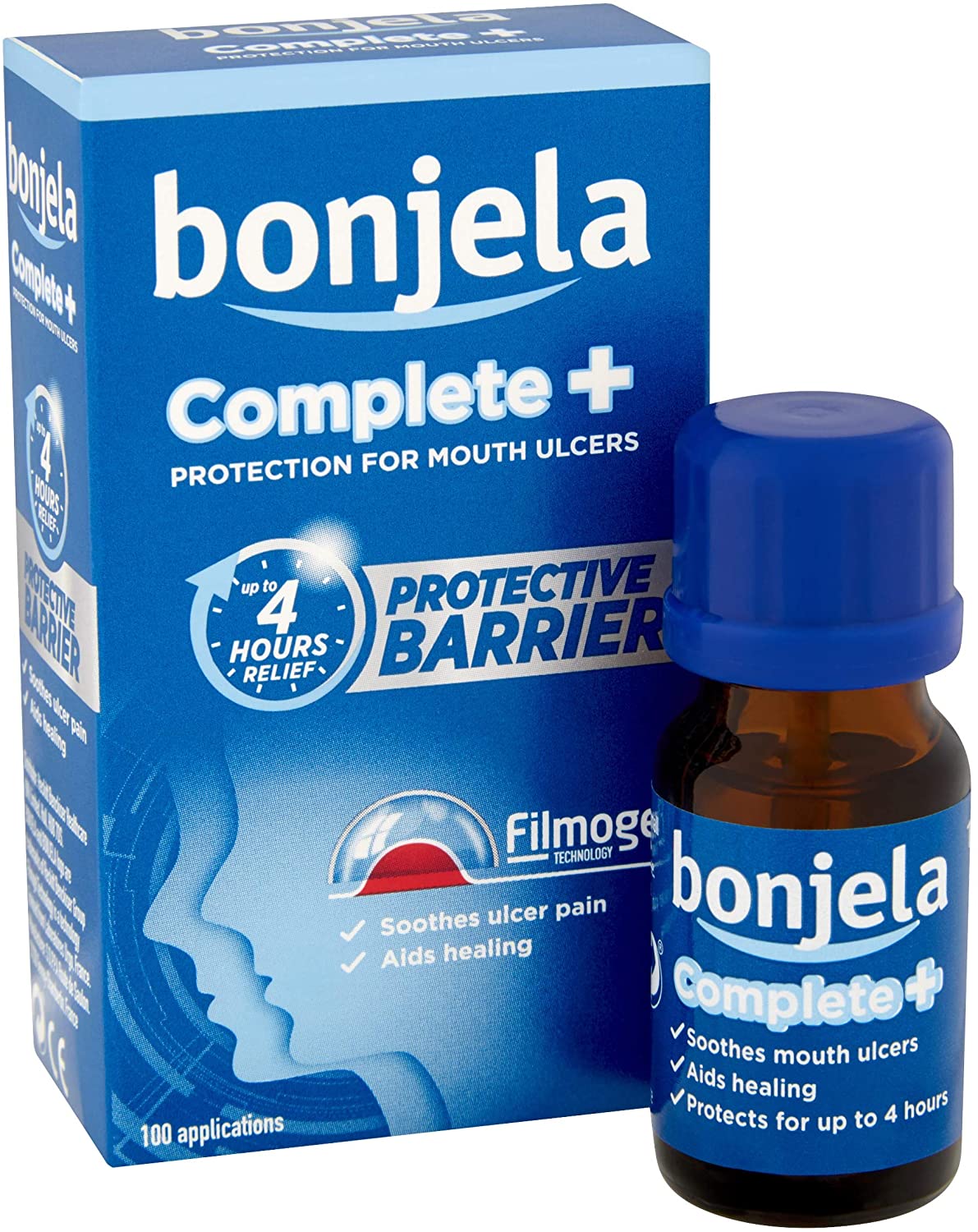 Bonjela Complete Plus 10ml - Complete Mouth Ulcer Care by reckitt benckiser