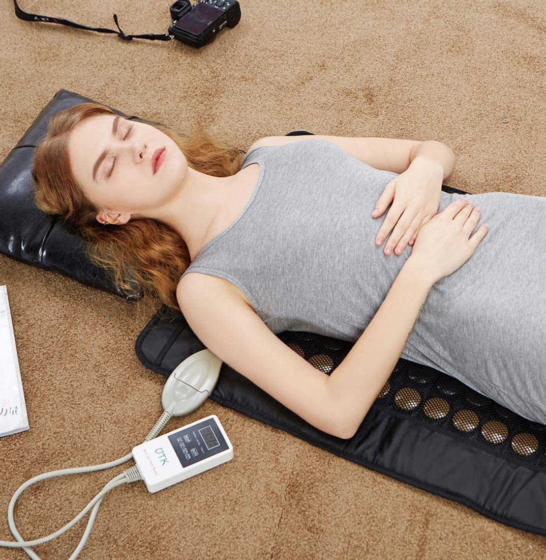 UTK Far Infrared Tourmaline Heating Pad for Full Back Pain Relief ...