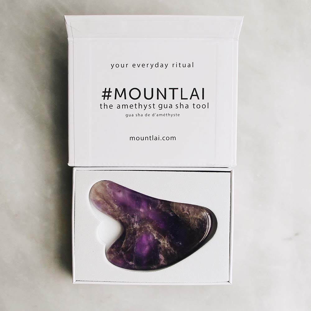 Mount Lai - The Amethyst Gua Sha Facial Lifting Tool | A Daily Ritual, An Act of Self Care
