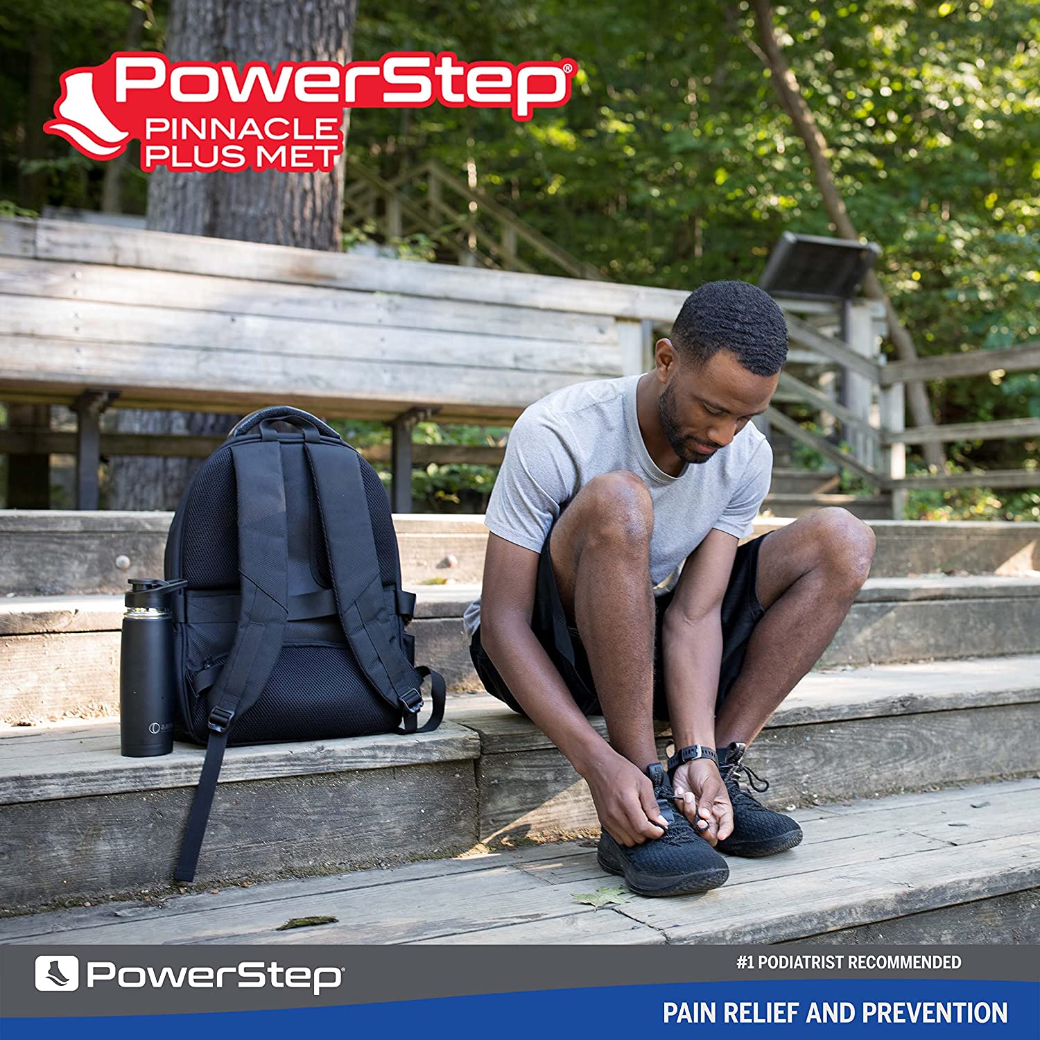 Powerstep Pinnacle Plus Met Insoles, Neutral Arch Support ...