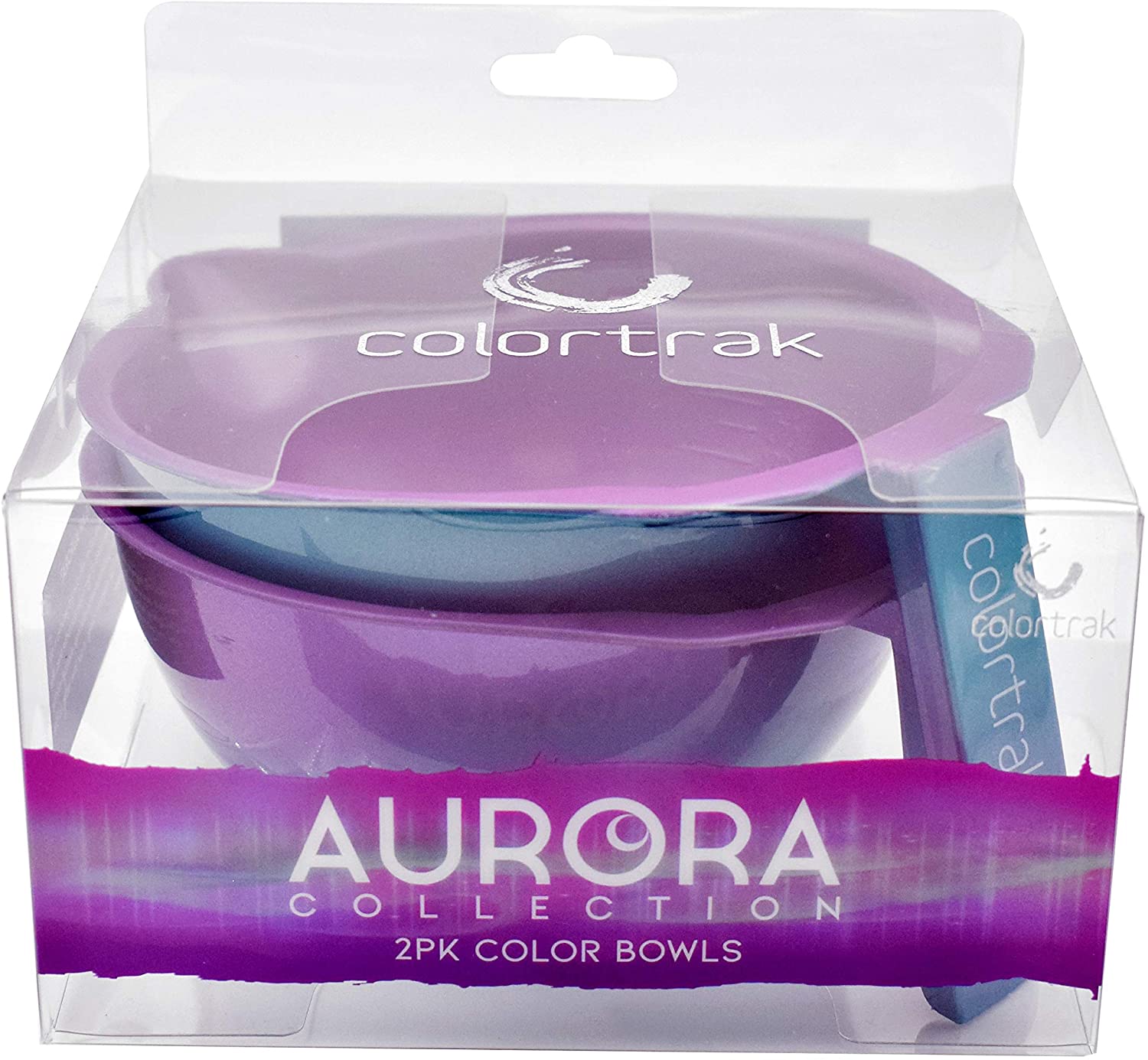 Colortrak SC Aurora Bowls, Stackable Color Bowls With Non-Slip Rubber ...