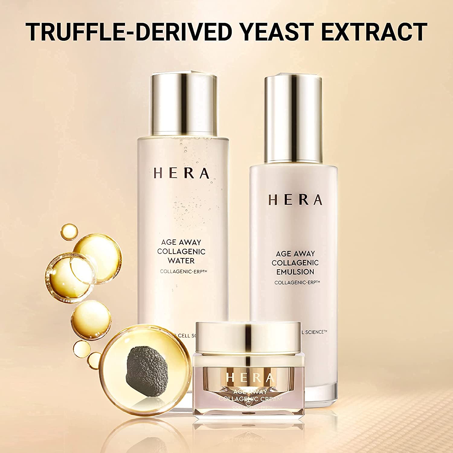 HERA Age Away Anti-aging 3-Piece Skin Care Set, With Collagenic Water ...