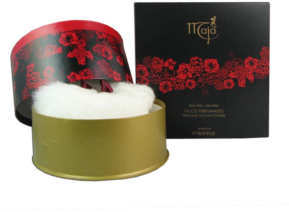 Maja Dusting Power 5.3 Oz. With Puff (Talcum Powder) by Myrugia