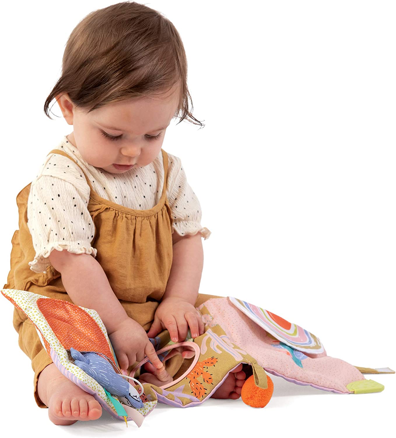 Manhattan Toy Llama Themed Soft Baby Activity Book with Squeaker ...