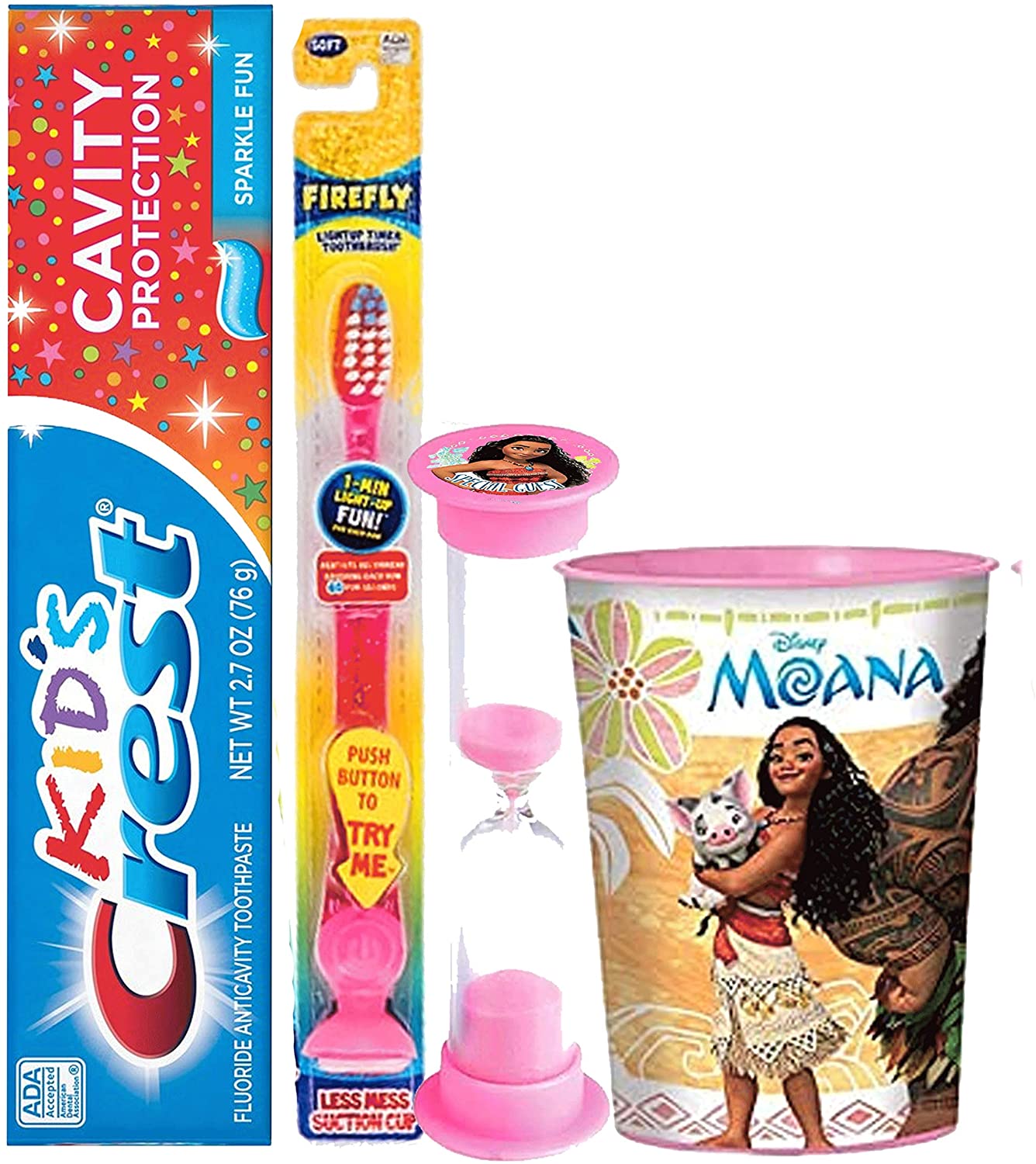 Disney Princess"Moana" Inspired 4pc Bright Smile Oral Hygiene Set ...