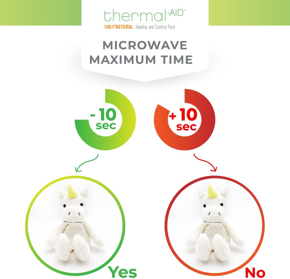 Thermal-Aid Zoo - Mini Microwavable Stuffed Animal - Plush Toy and Hot ...