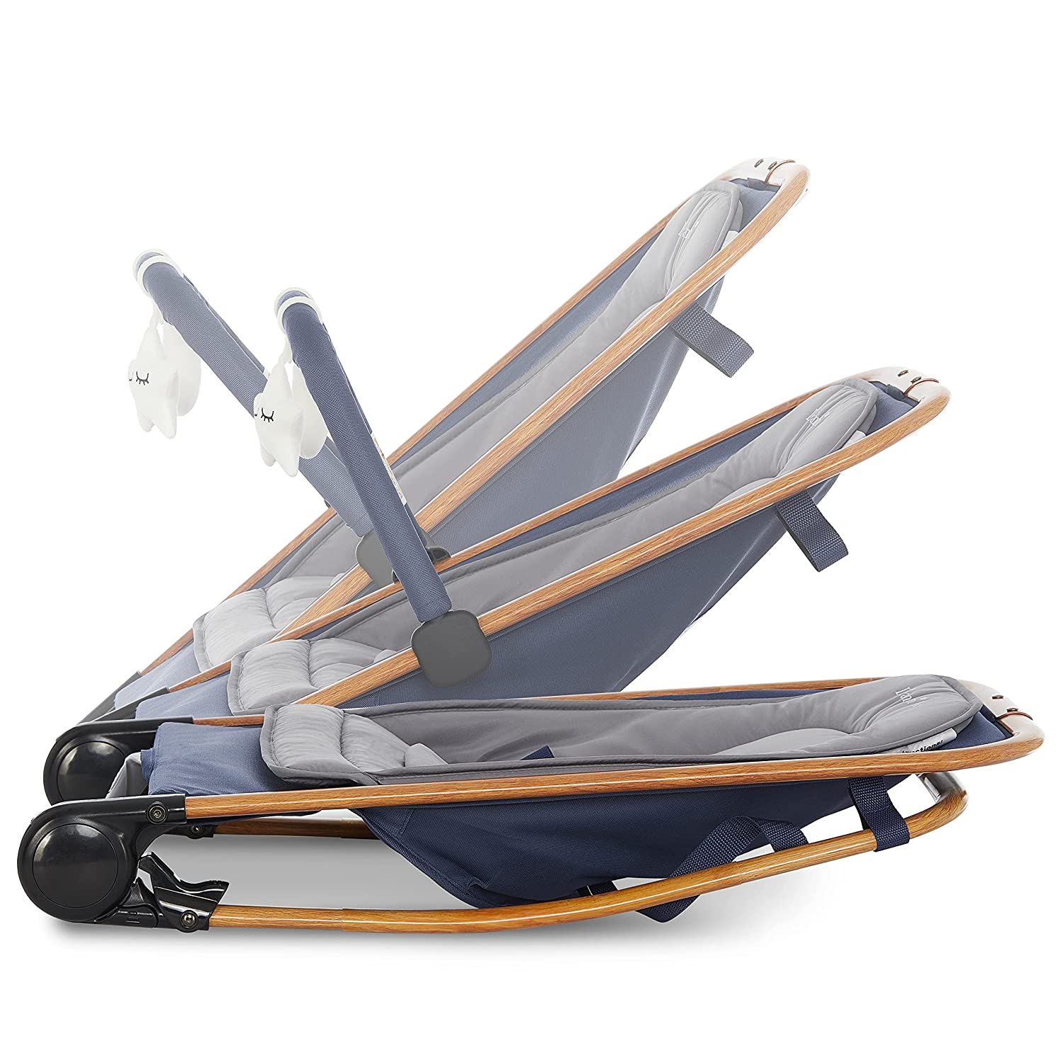 Dream on Me Rock with me 2-in-1 Rocker and Stationary Seat | Compact ...