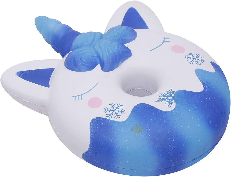 Anboor 13 Inches Squishies Jumbo Unicorn Donut Kawaii Soft Slow Rising ...