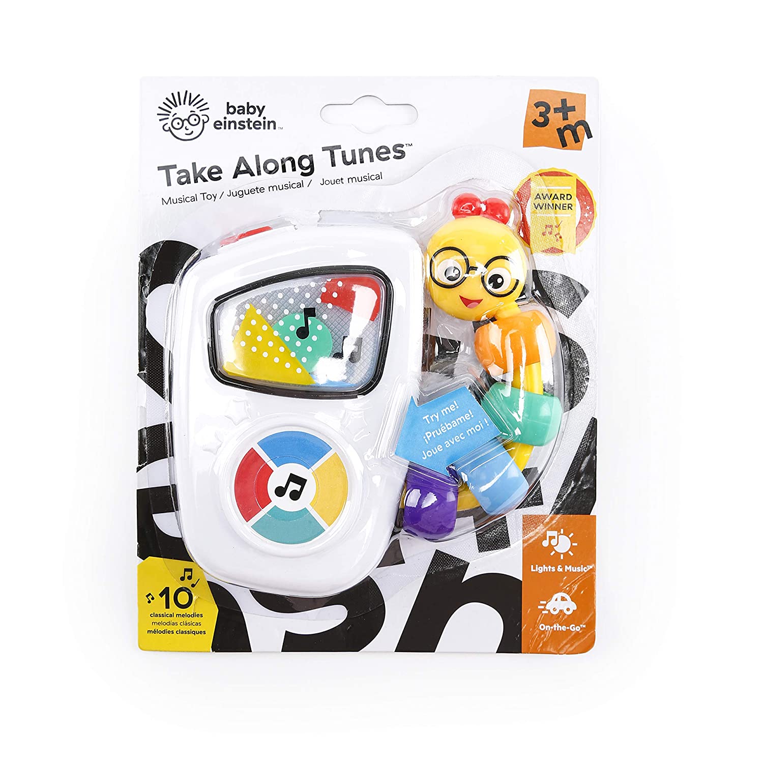 Baby Einstein Take Along Tunes Musical Toy, Ages 3 months