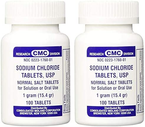 CONSOLIDATED MIDLAND CORP. Sodium Chloride Tablets 1 Gm, USP Normal ...