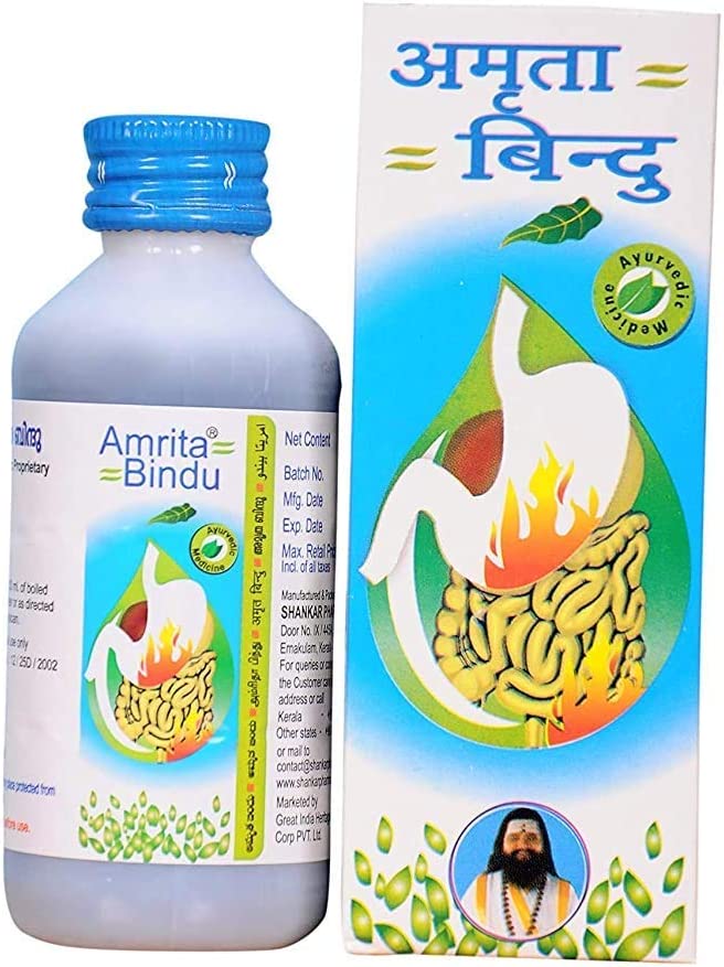 Veena Amrita Bindu Shankar Pharmacy Amrita Bindu Syrup 120ml (Ayurvedic)