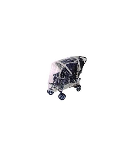 Crystal Clear Tandem Stroller Rain and Wind Shield (Double Front & Back ...