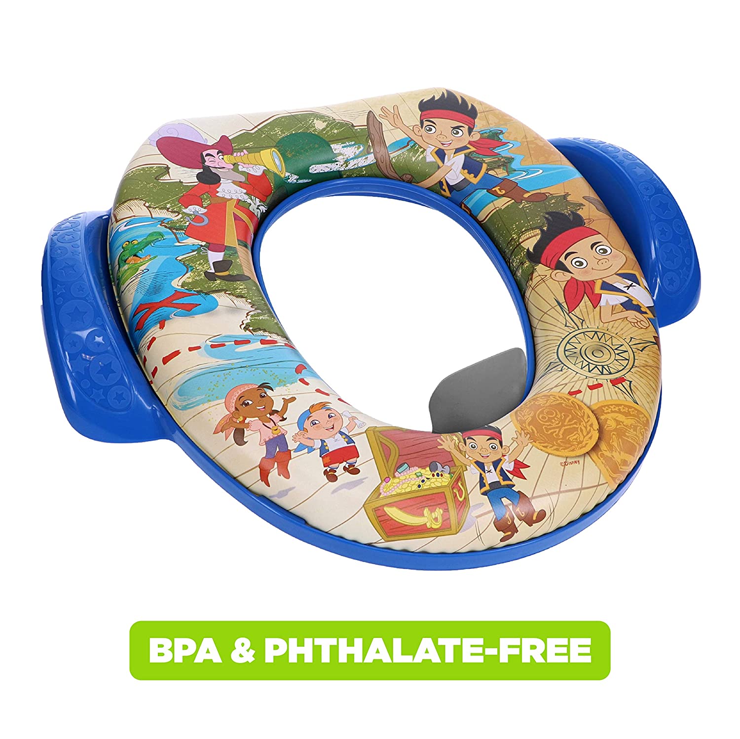 Disney Jake and The Never Land Pirates"Treasure Awaits" Soft Potty, Blue