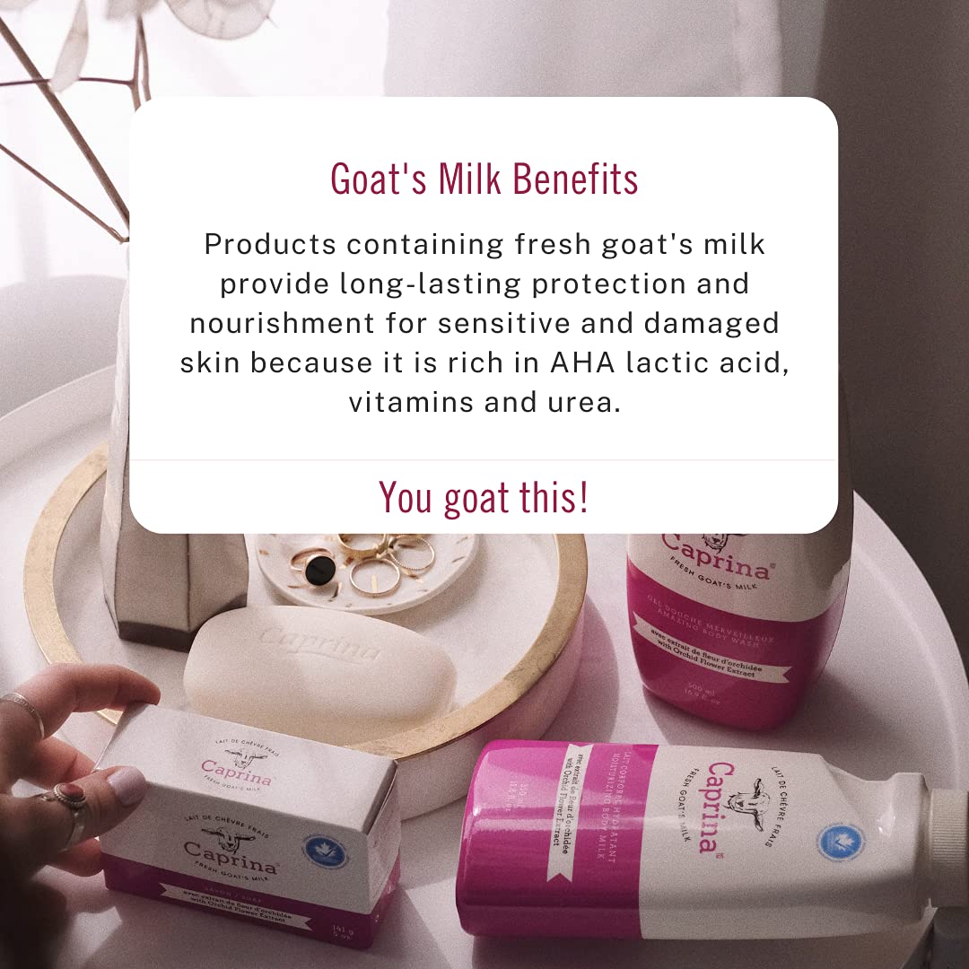 Caprina by Canus Amazing Body Wash, Orchid Oil, With Fresh Canadian ...