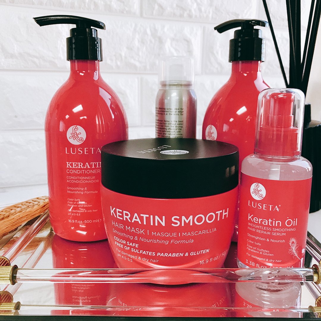 Luseta Keratin Smooth Hair Mask 16.9 oz