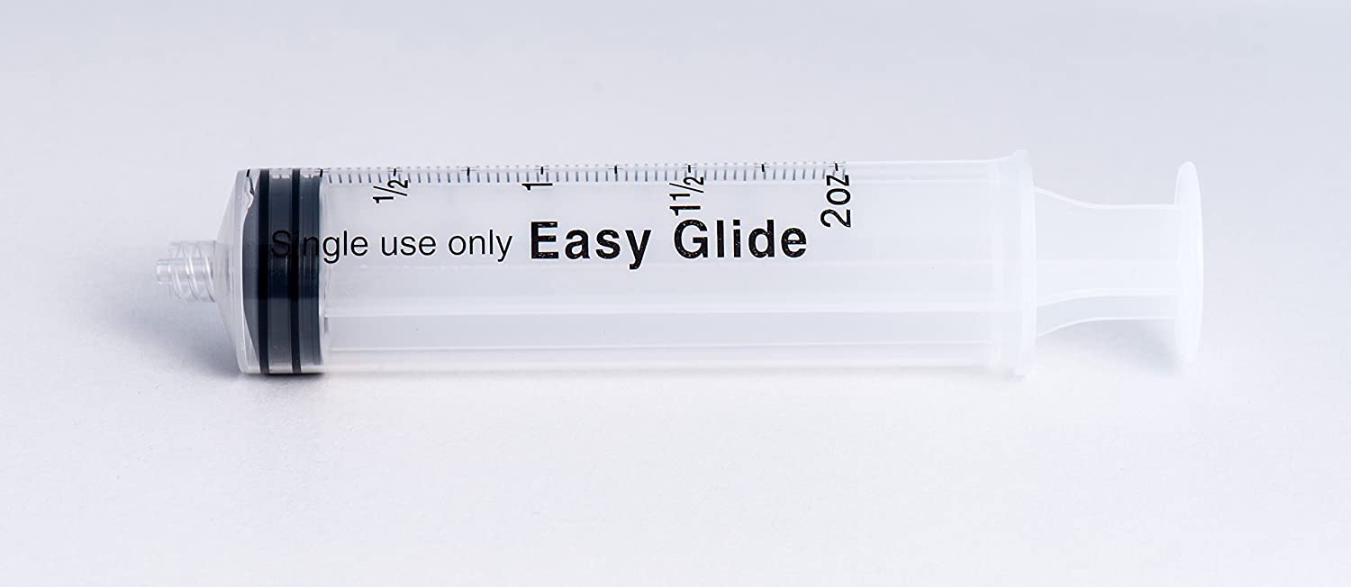 60cc Luer Lock Syringe, No Needle, 50 Count