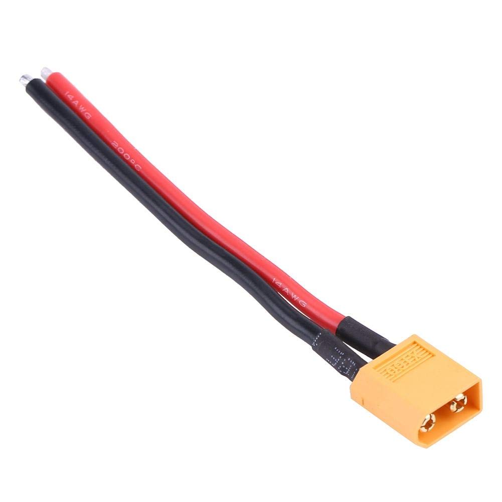 XT-60 Connector Cable Male with Silicone Jacket to Female Plug ...