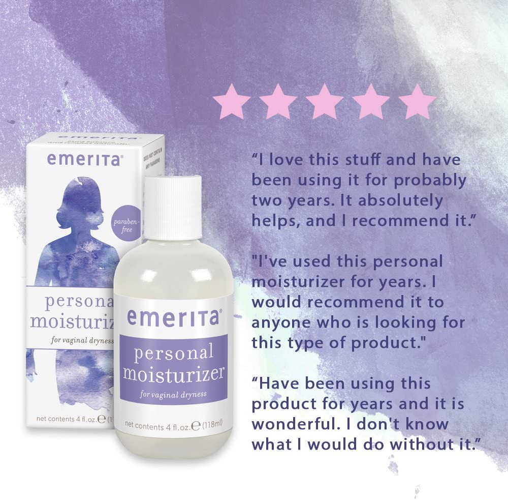 Emerita Personal Moisturizer | Intimate Skin Care for Vaginal Dryness ...