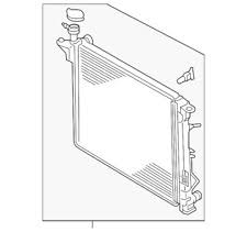 RAFRAF - Engine Radiator 25310C5850