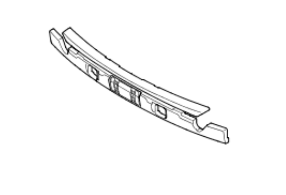 RAFRAF - Absorber Rear Bumper Energy 866202S010