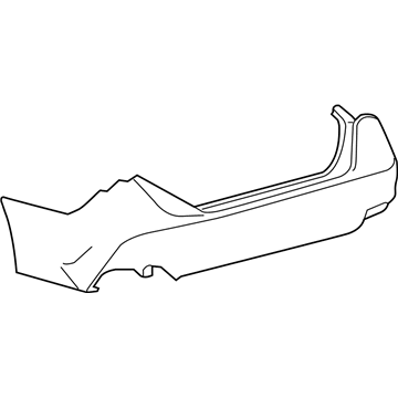 رفرف | صدام خلفي تويوتا أفالون 2017 - 2018 - 2019 - 2020 | 5215907903
